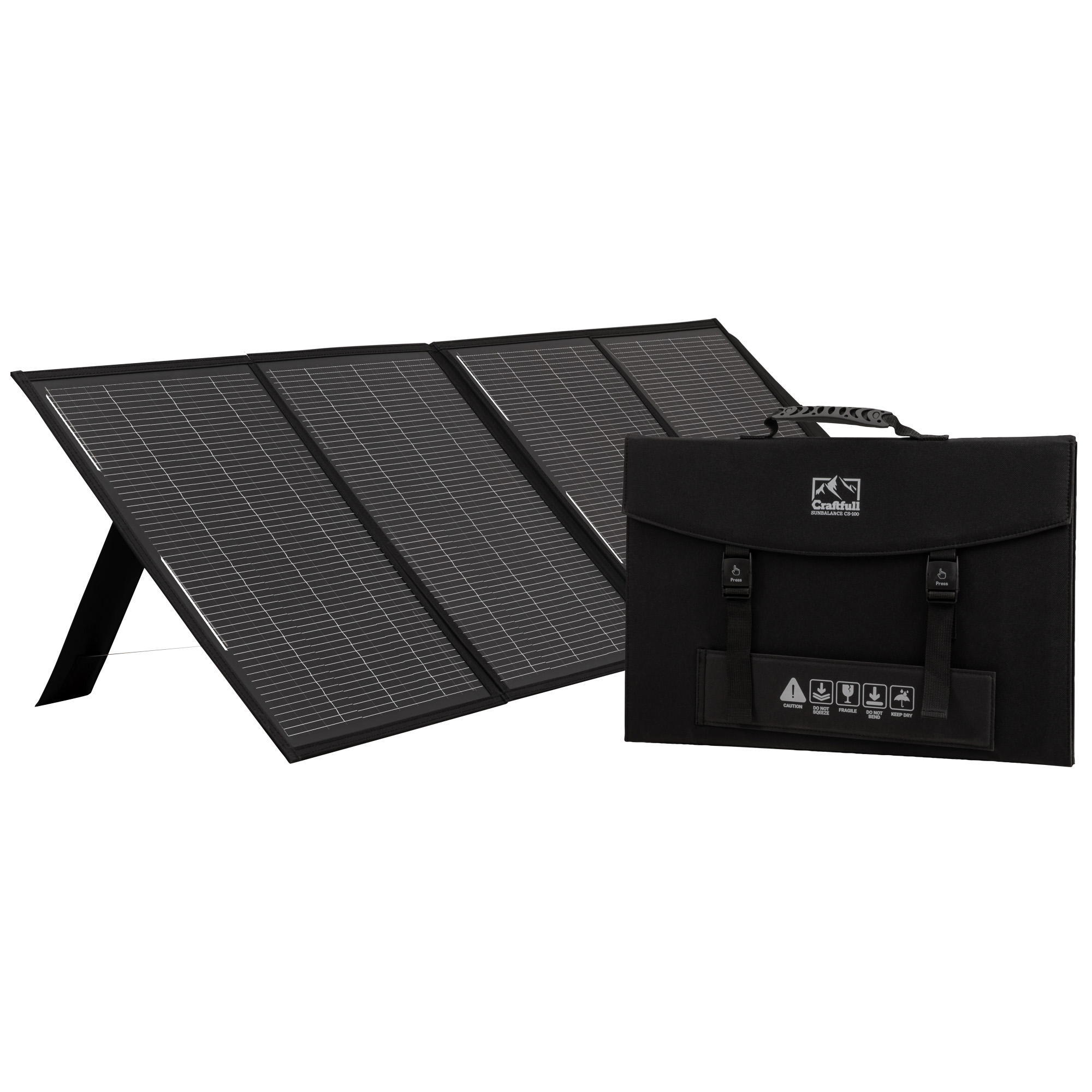 iwheels - Craftfull Solartasche Sunbalance, faltbares Solarmodul, 60 ...